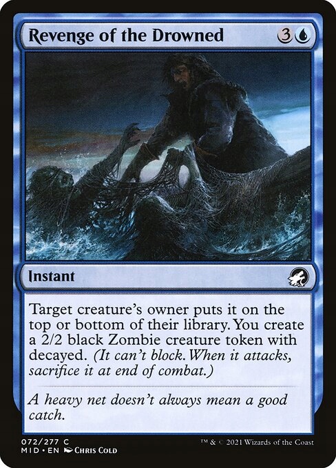 MtG: Revenge of the Drowned (MID) *foil* - Stan: Nowy 1.00PLN - Sklepy ...