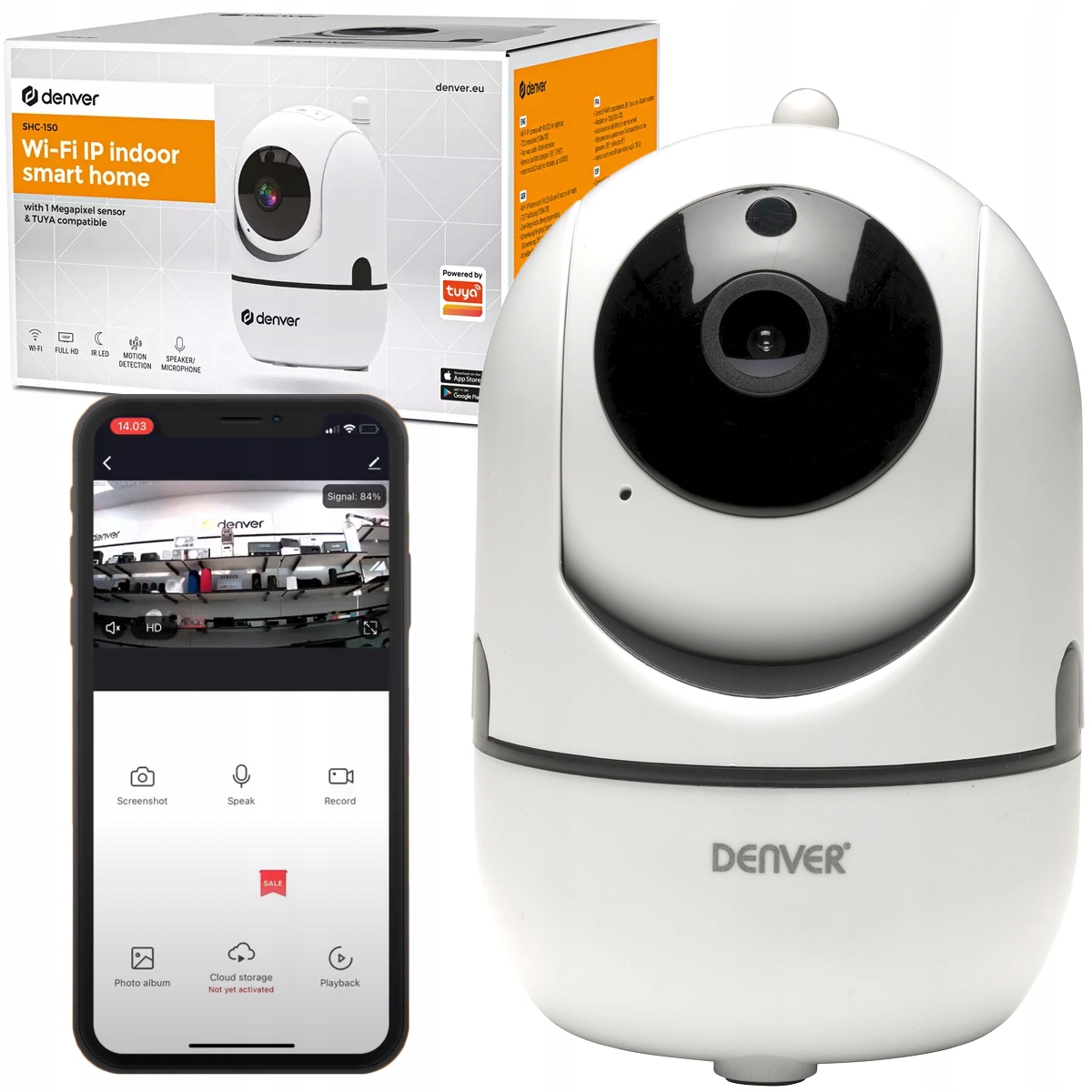 DENVER KAMERA IP WEWNĘTRZNA OBROTOWA MONITORING - Sklep, Opinie, Cena w ...