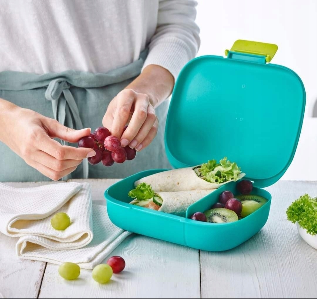TUPPERWARE 1-2-3 Eco+ Lunch Box (22S502) • Cena, Opinie • Pojemniki i ...