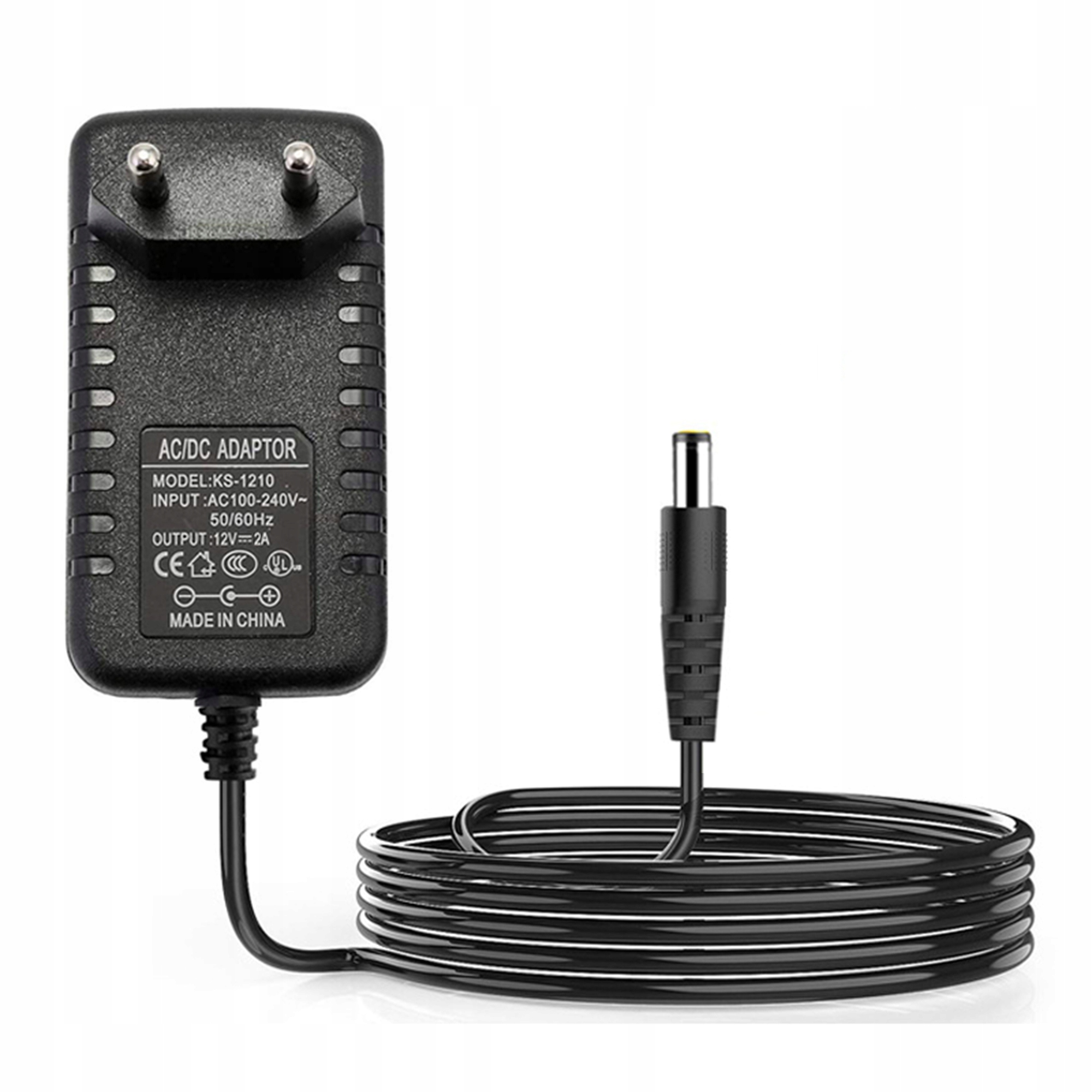 Zasilacz adapter do kamer DC 12V 2A / AC 100-240V 14236153619 - Allegro.pl Zasilacz adapter do kamer DC 12V 2A / AC 100-240V 14236153619 - Allegro.pl