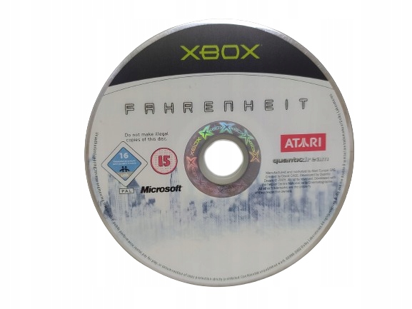 Fahrenheit - Xbox - Niska cena na Allegro.pl