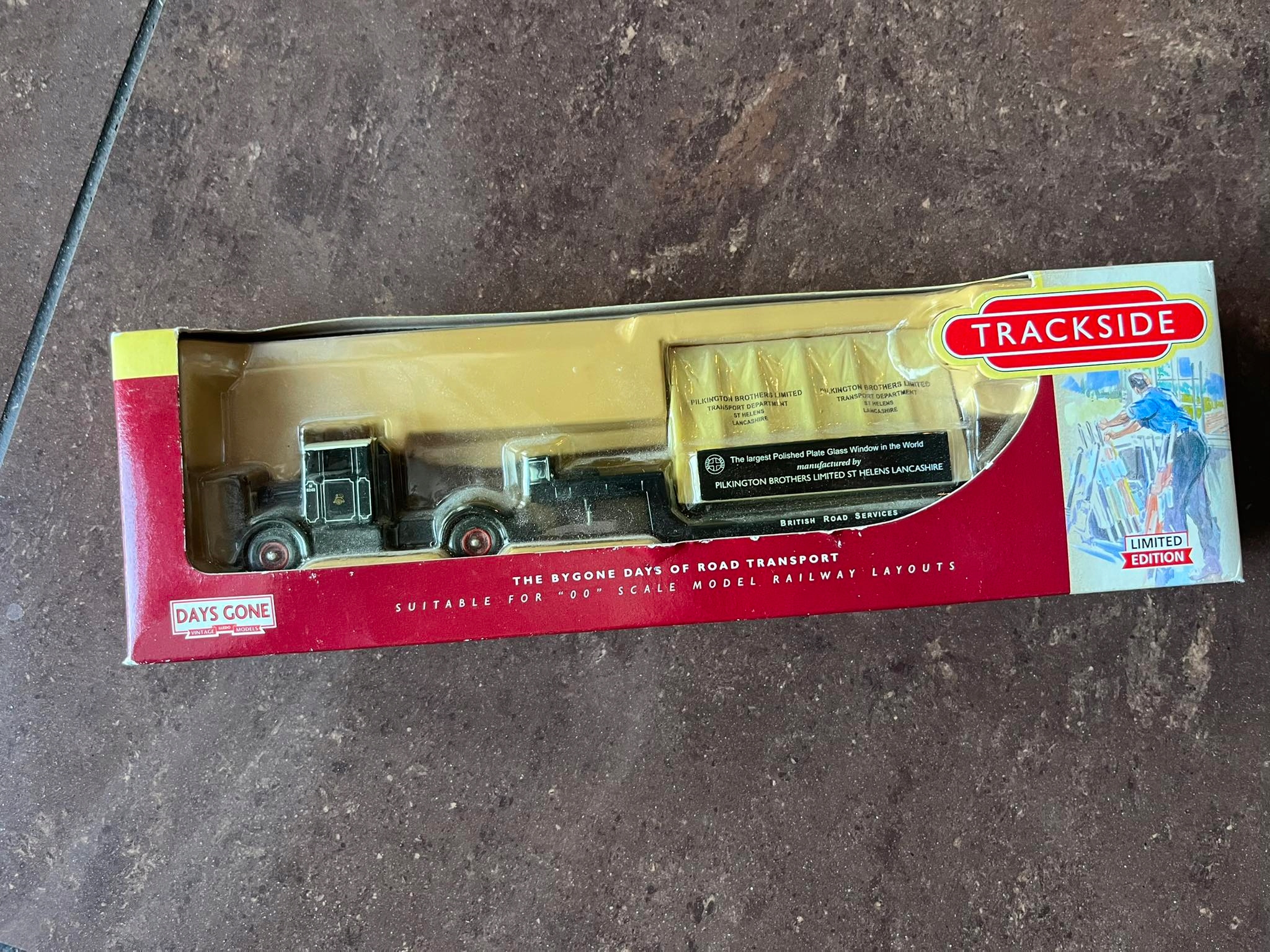 Model Trackside Days Gone Lledo Scammell Tractor with Artic Low ...