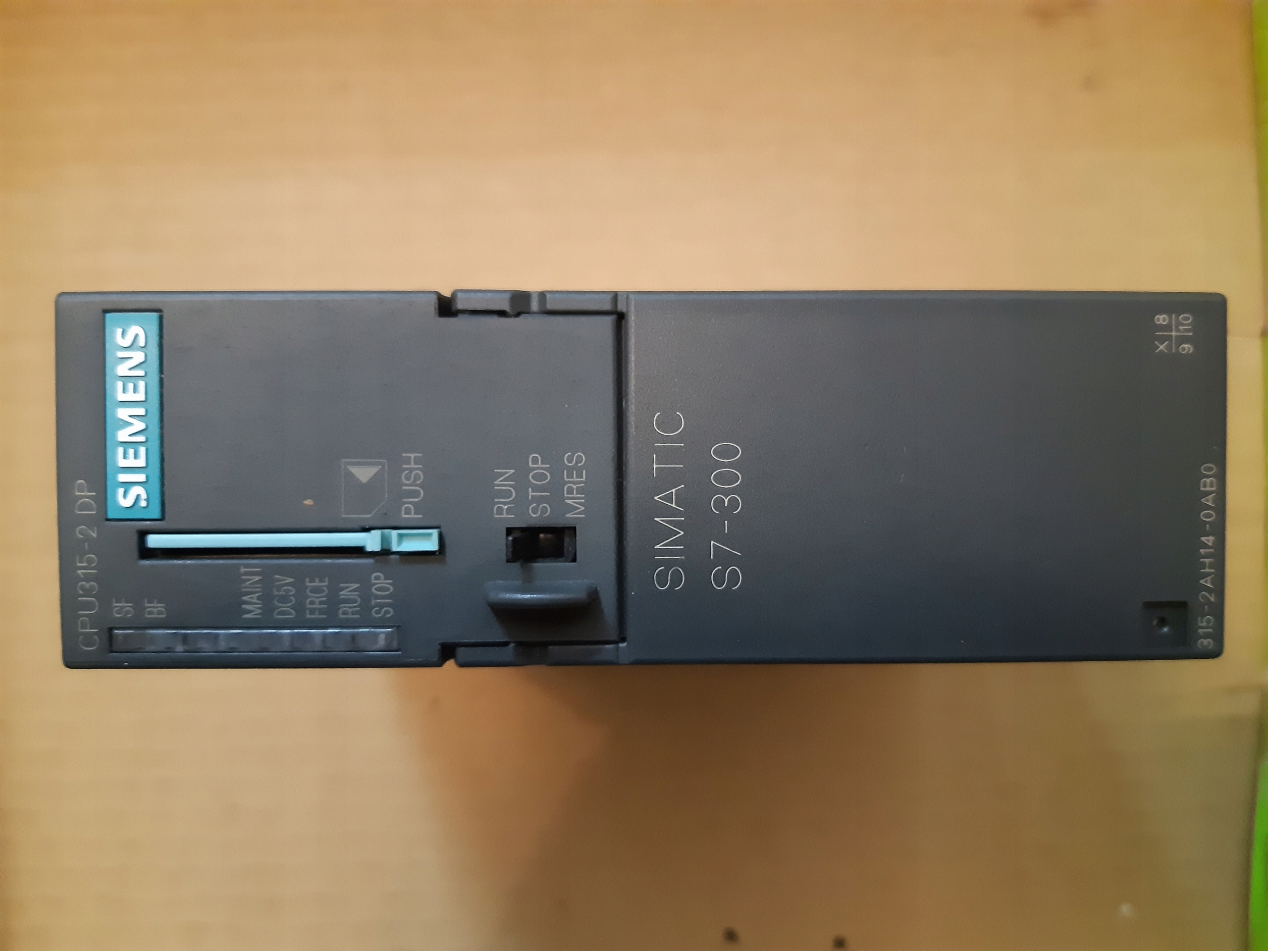 SIEMENS SIMATIC S7 CPU 315 2DP 2AH14 0AB0 PLC FV (CPU 315 2DP ( 6ES7 ...