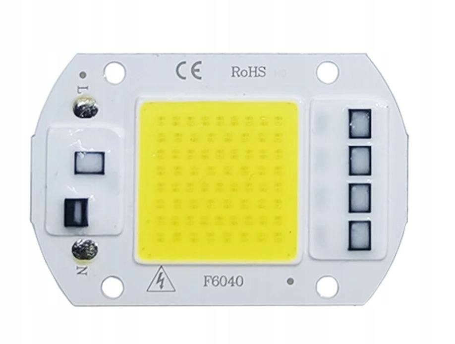 Dioda Led moduł COB 50W 230V Halogen naświetlacz - Sklep, Opinie, Cena ...