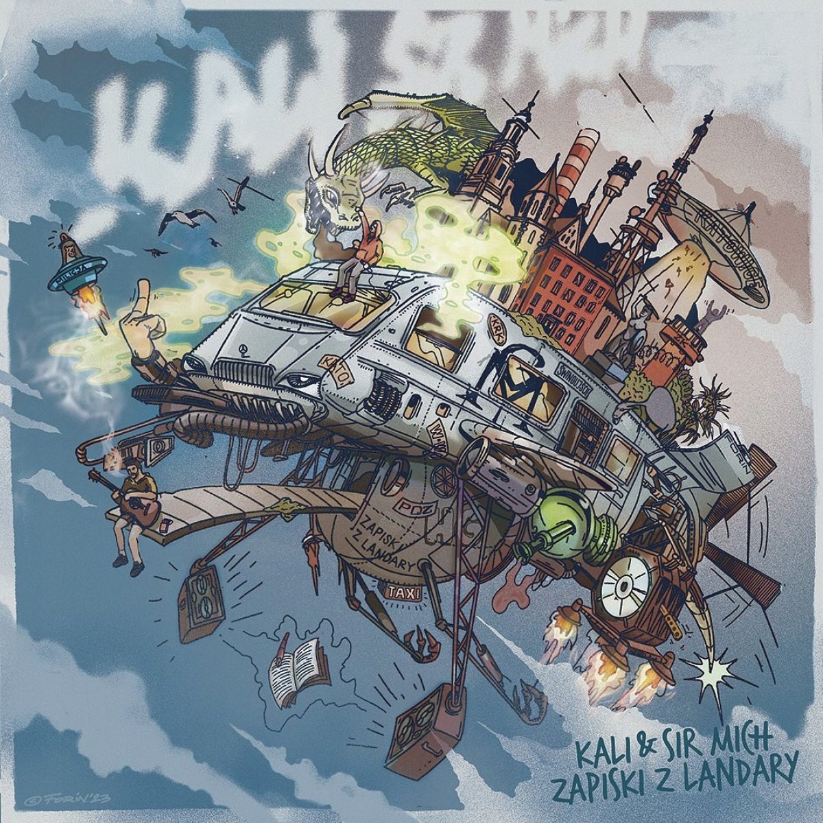 KALI & SIR MICH - ZAPISKI Z LANDARY 2CD NOWOŚĆ 2024 NOWA FOLIA za 11 ...