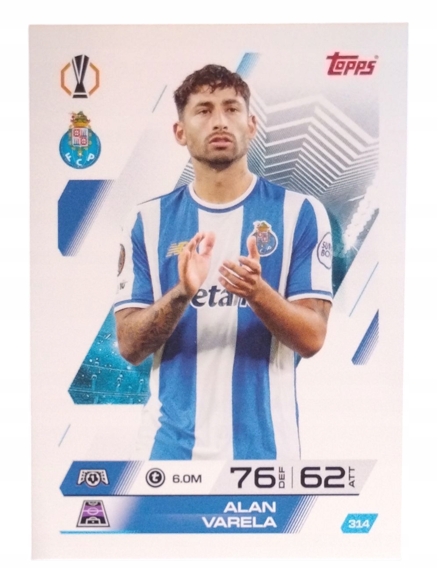 TOPPS MATCH ATTAX 2025-2026 ALAPKÁRTYA ALAN VARELA FC PORTO 314 za 305.00HUF-ért - Allegro