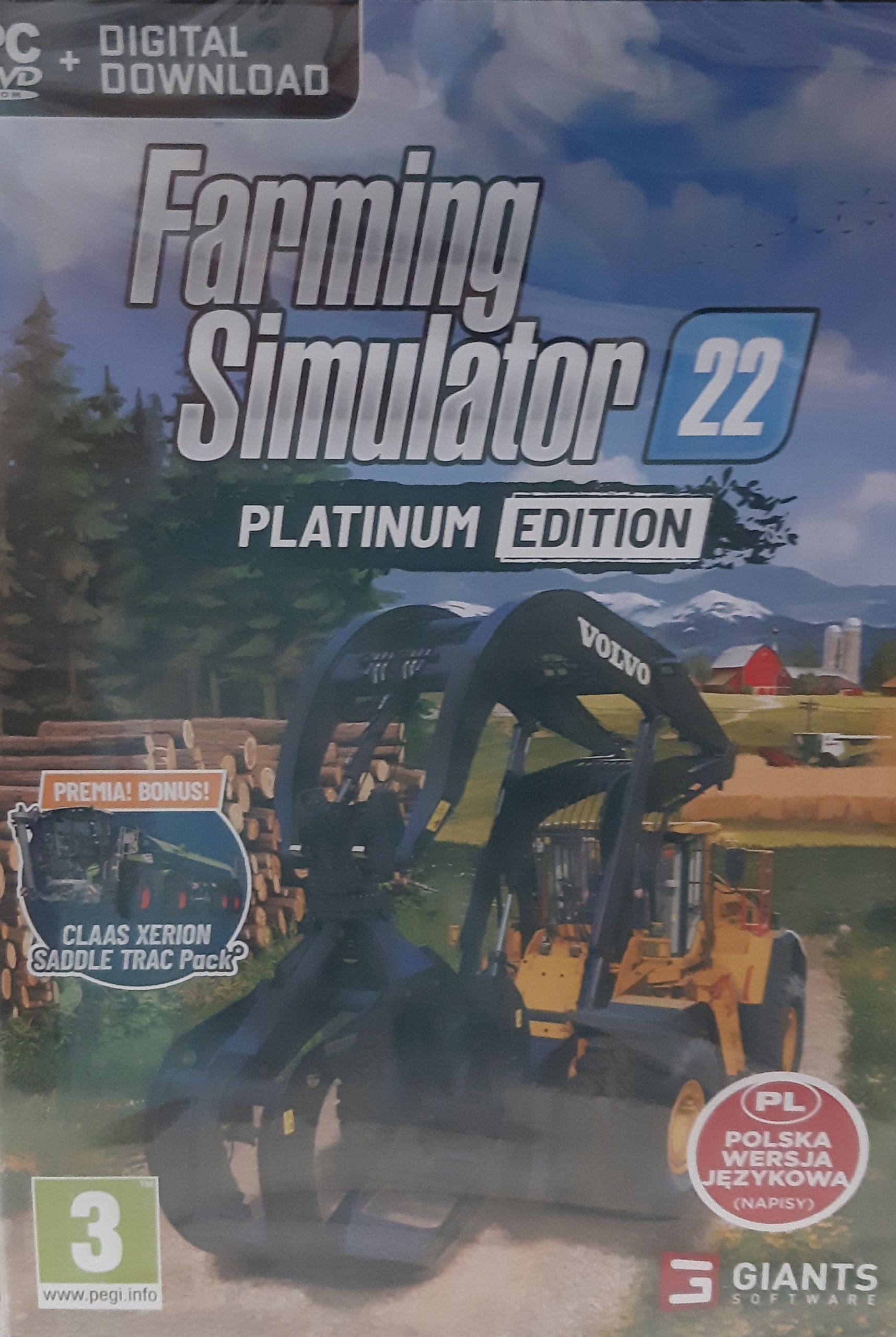 Farming Simulator 22 Platinum Edition PC - Stan: Nowy 140.00PLN ...