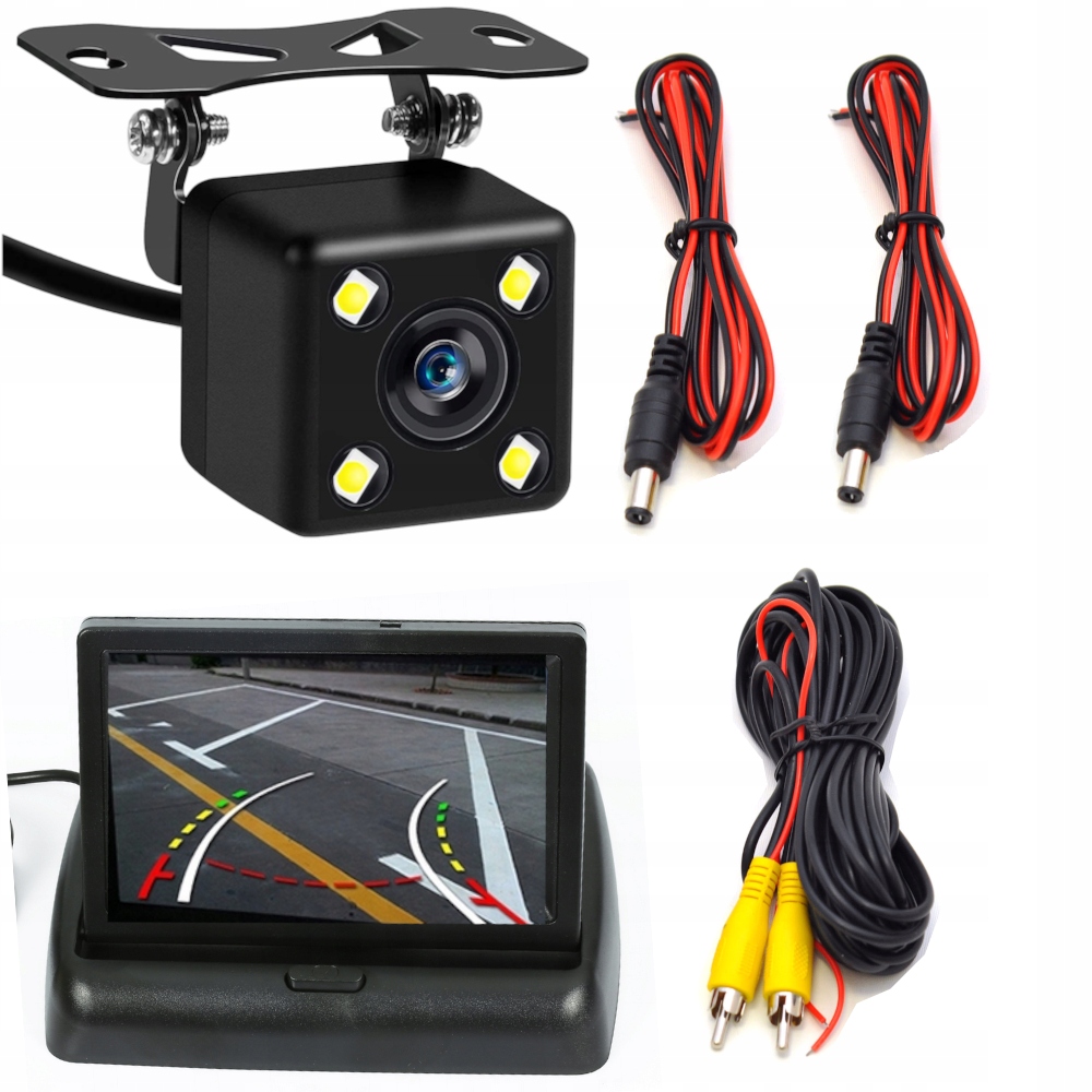 KAMERA COFANIA 8 LED MONITOR LCD 4.3'' SKŁADANY za 130.00PLN z WARSZAWA ...