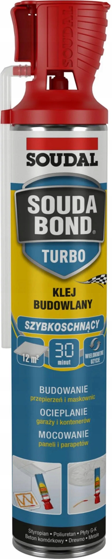 SOUDAL Klej poliuretanowy rurkowy 750ml SOUDABOND TURBO Genius Gun (160765) • Cena, Opinie ...