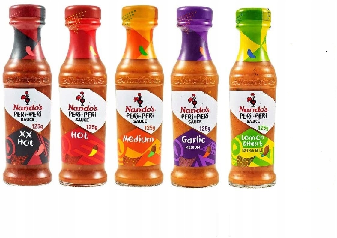 SOS Nando's ZESTAW 5X Peri-Peri Collection (5028881045656) • Cena ...