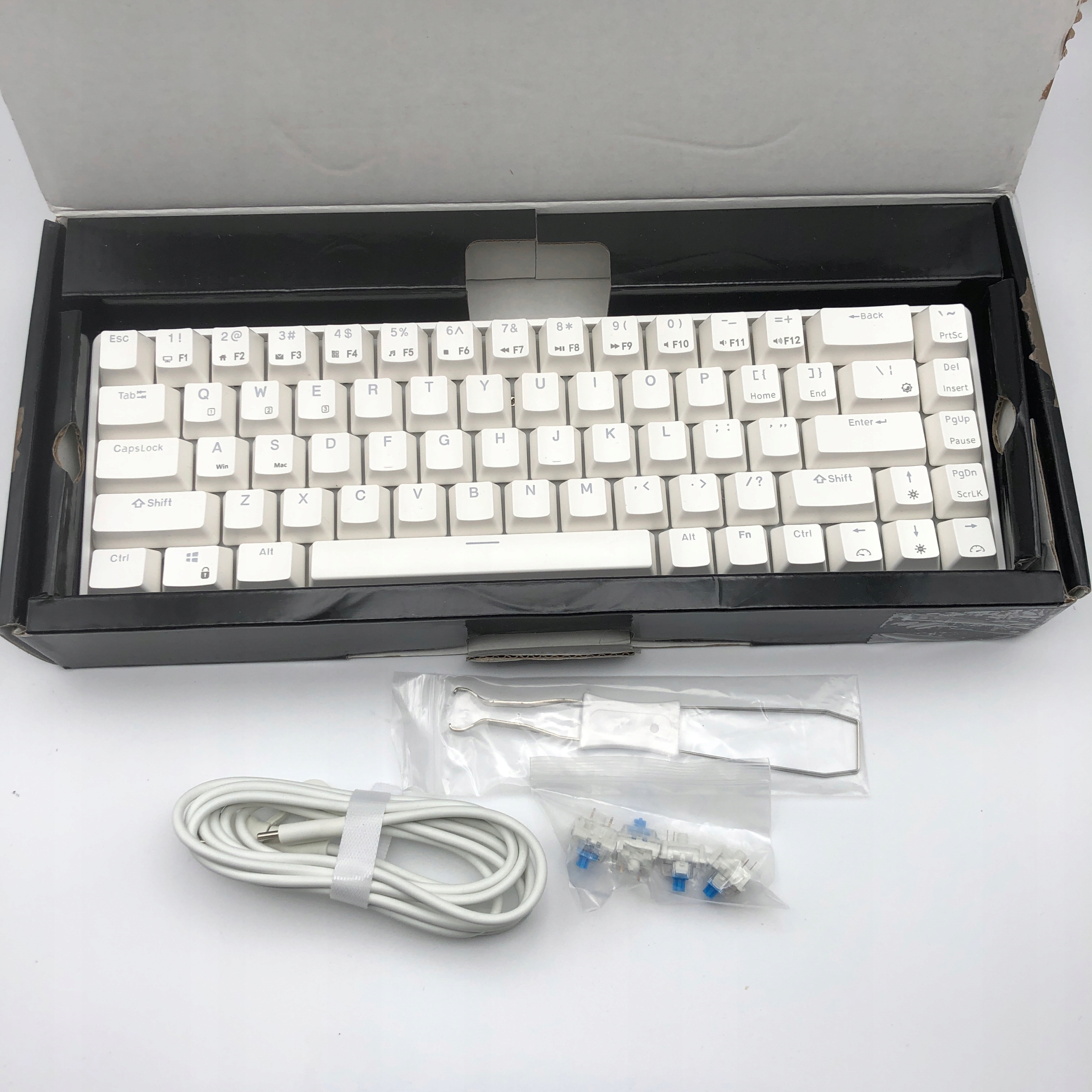 RK ROYAL KLUDGE RK68: 65% bezprzewodowa klawiatura mechaniczna z Bluetooth. - Sklep, Opinie ...