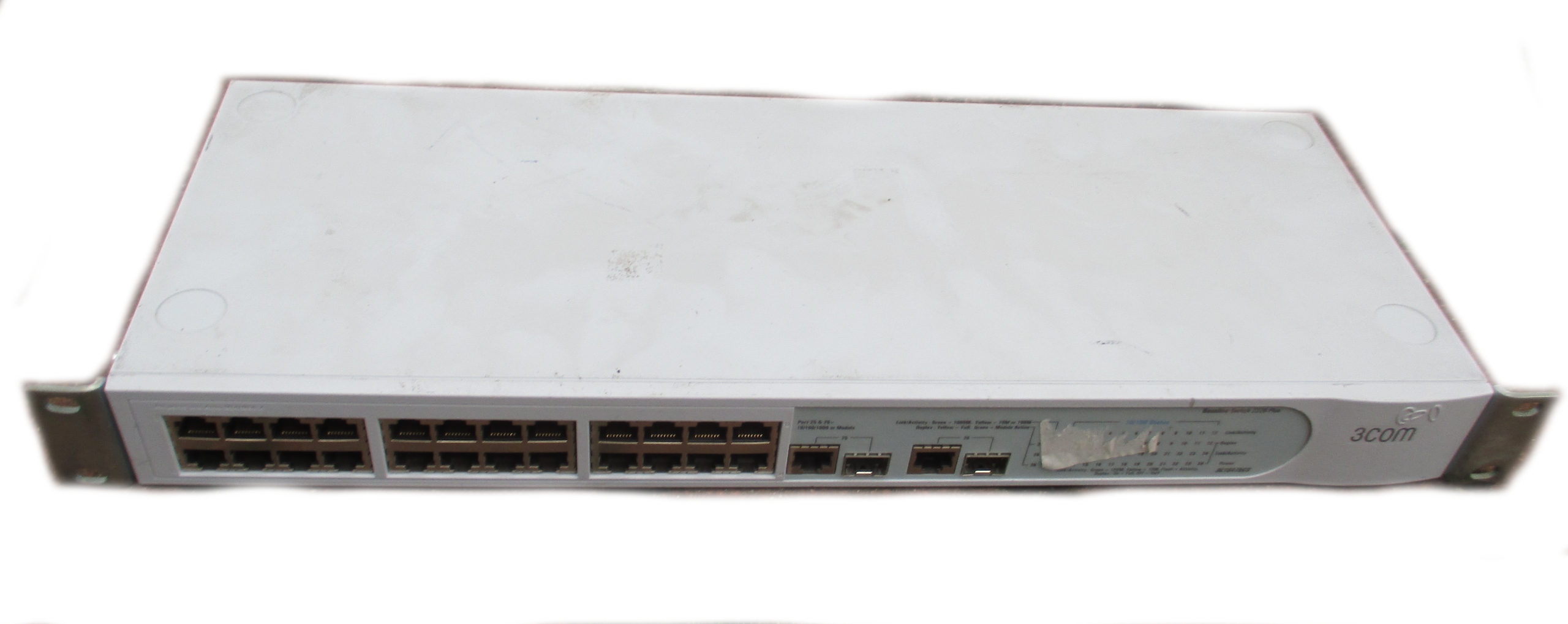 SWITCH 3COM BASELINE 2226 PLUS ROZDZIELACZ INTERNETU 26 PORTÓW - Sklep ...