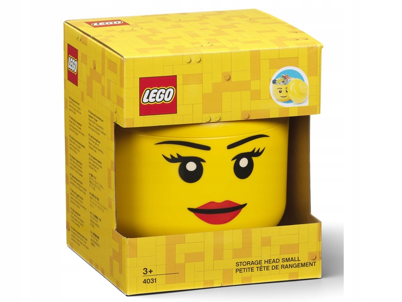 Pojemnik na LEGO głowa Dziewczynka Żółty 40311725 15031783648 - Allegro.pl Pojemnik na LEGO głowa Dziewczynka Żółty 40311725 15031783648 - Allegro.pl