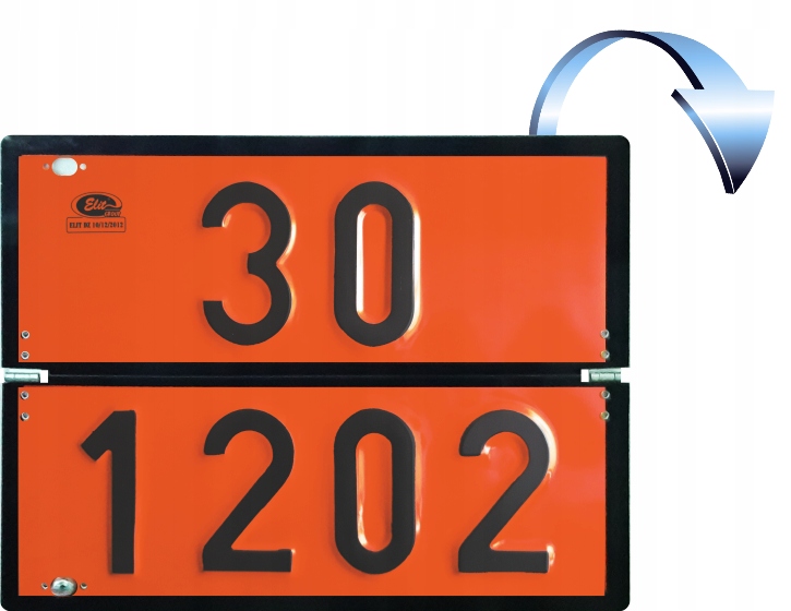 ADR Tabuľka 30×40 CM – Numerická 30/1202 Elit Poľský Výrobca, • Ceny ...