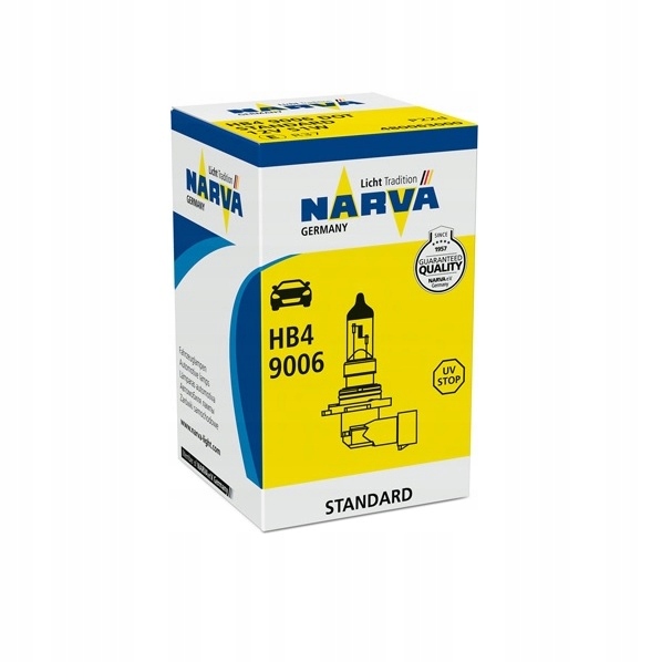 Żarówka Narva 48006 HB4 51 W 1 szt. - porównaj ceny - Allegro.pl