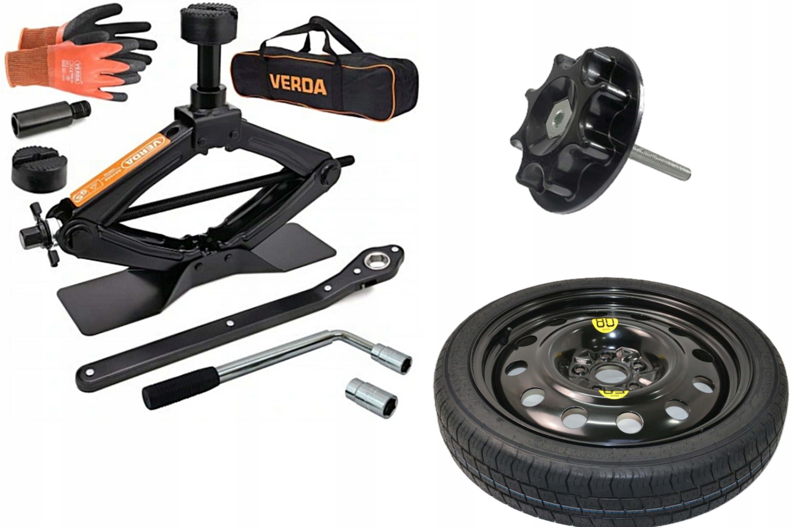 KOŁO DOJAZDOWE R16 TOYOTA YARIS CROSS 2021-OBECNIE ZESTAW -30% za 745.00PLN z Wschowa - Allegro ...