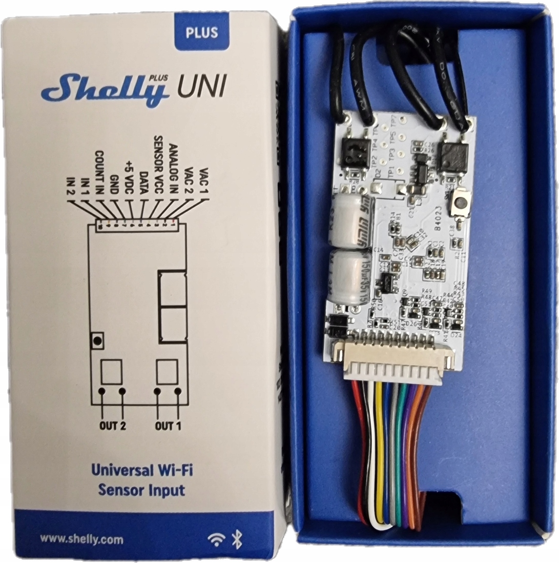 Shelly Univerzální Modul Wifi Shelly Uni - Nízká cena na Allegro