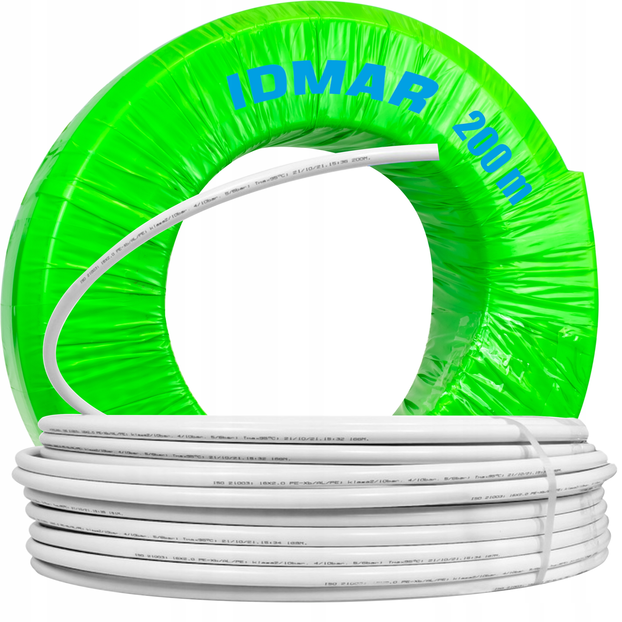 RURA PEX 16x2 200m WIELOWARSTWOWA PEX/AL/PE OGRZEWANIE PODŁOGOWE ELASTYCZNA (RURA PEX 16x2 200m ...