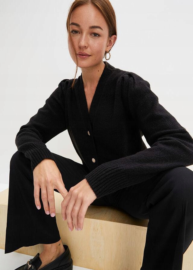 _LZ ZGG SWETER Z OZDOBNYMI GUZIKAMI _/ 42 • Cena, Opinie • Swetry ...