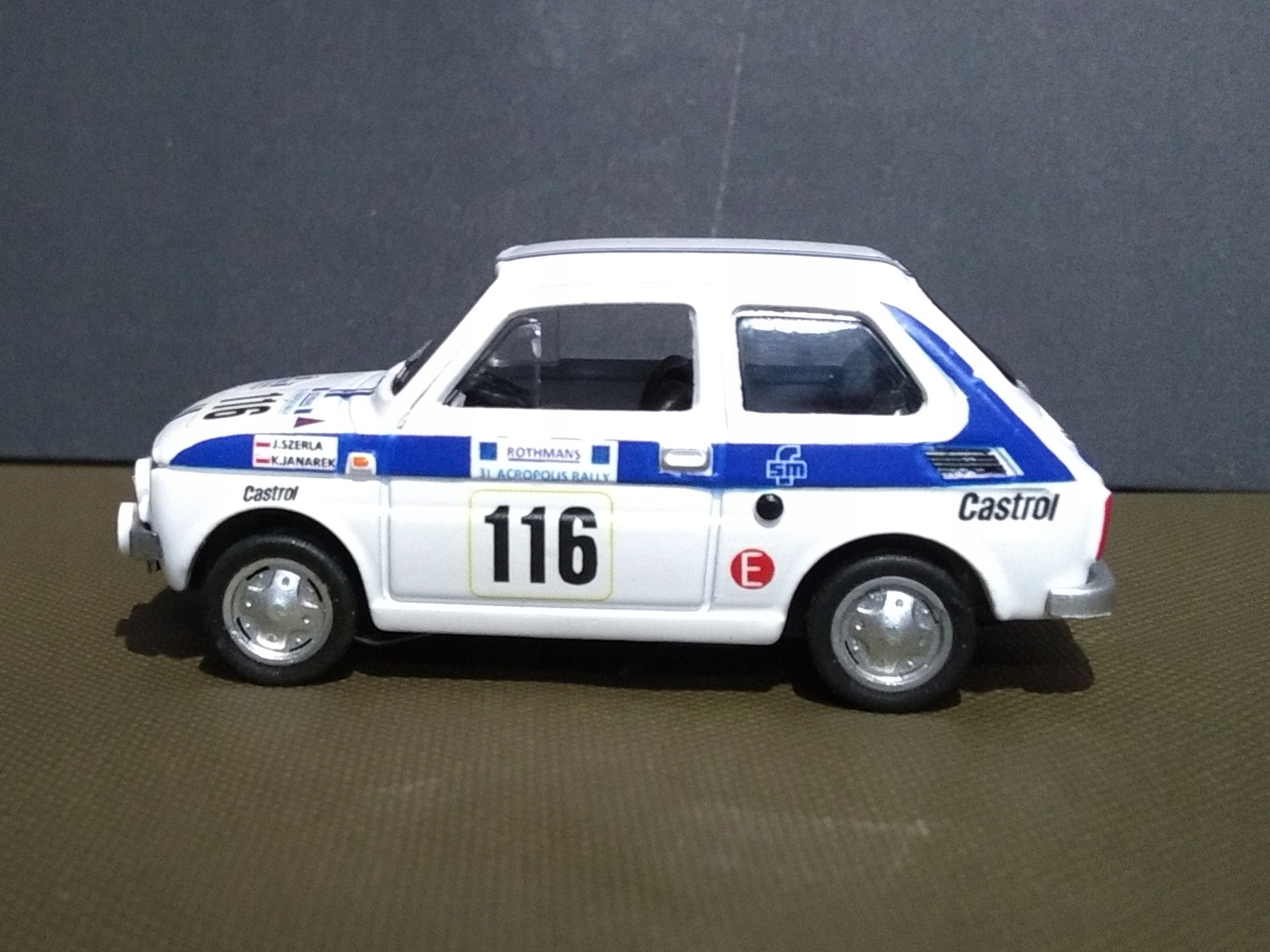 FIAT 126P RAJD ACROPOLIS 1984 NR4 1:43 • Opinie - Allegro