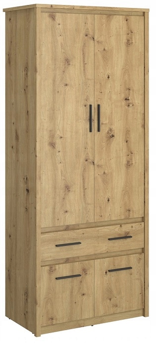 Szafa AYSON 4D1S dąb artisan MEBELBOS (MSBP-109-SZF_4D1S-139-01) • Cena, Opinie • Szafy ...