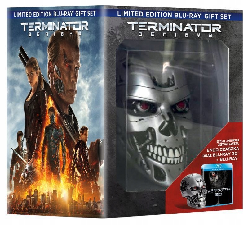 TERMINATOR Genisys - Wydanie Kolekcjonerskie BOX płyta Blu-ray • Cena ...