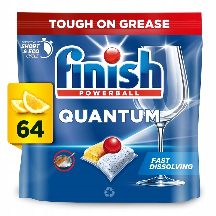 Německé Tablety do myčky Finish Power Classic 64 ks Tablety vše v 1 za ...