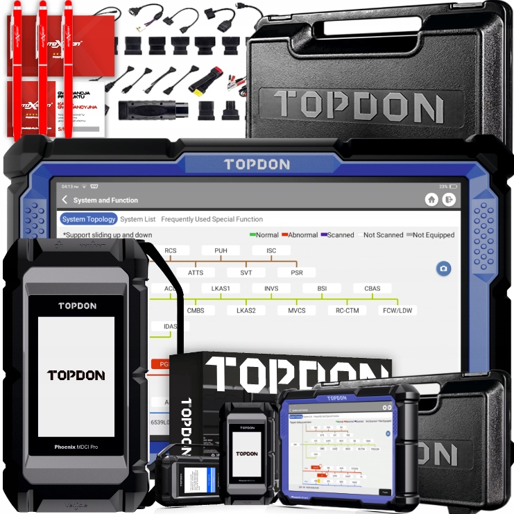 TESTER DIAGNOSTYCZNY TOPDON SMART J2534 FLASH J.PL 6972039820116 z ...