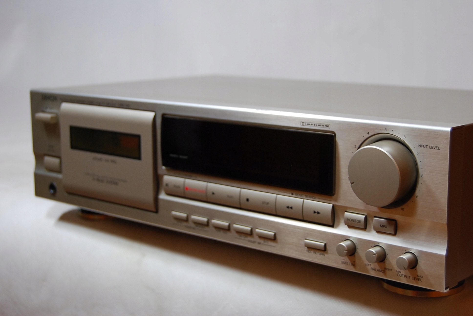 Magnetofon kasetowy Denon DRM-740 złoty • Opinie - Allegro