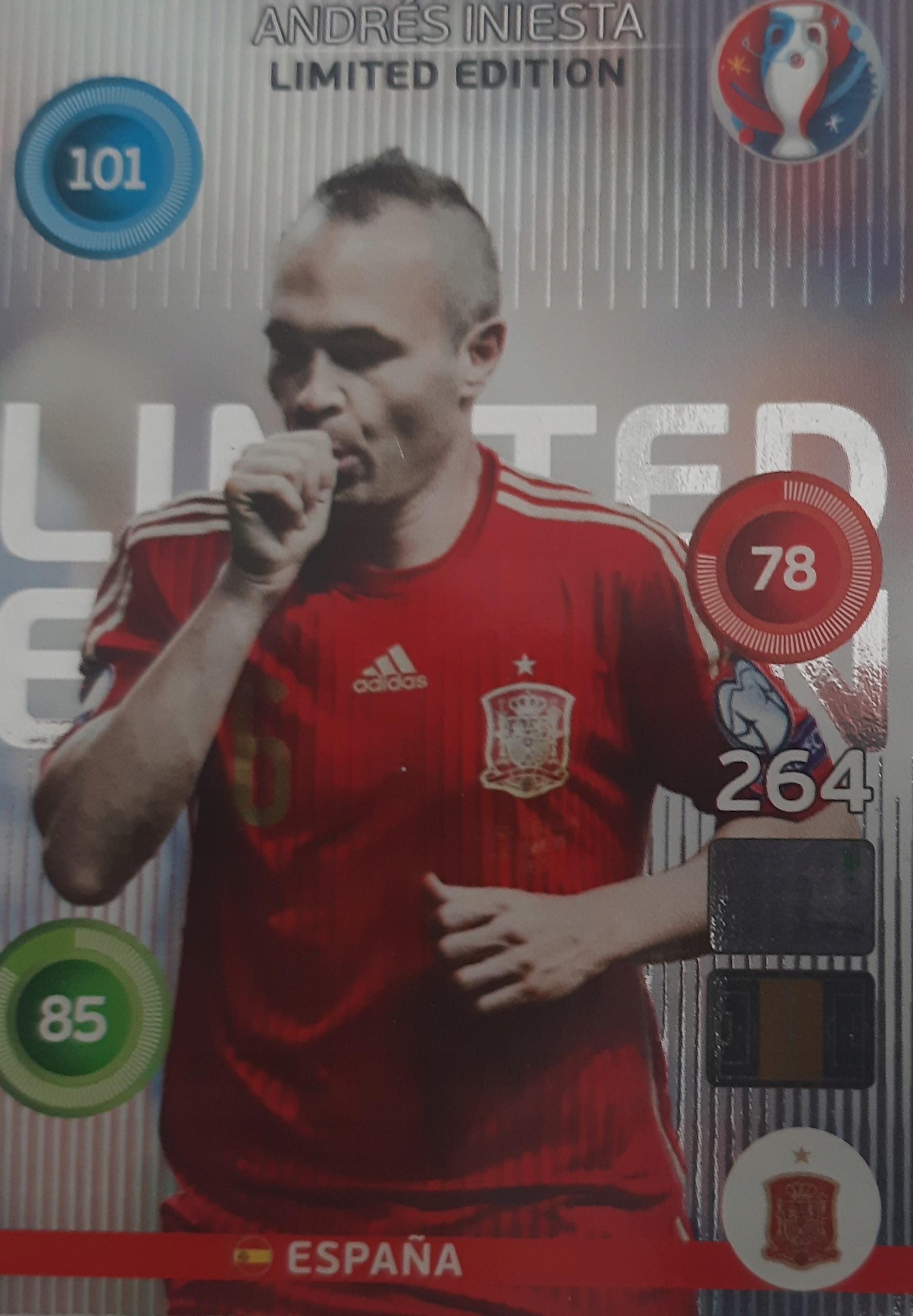 Andres Iniesta Karta Panini - Niska cena na Allegro.pl