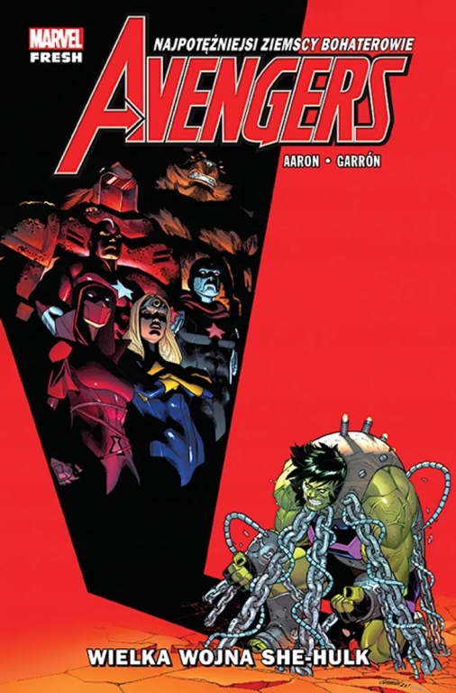 Wielka wojna She-Hulk Avengers Marvel Fresh Tom 9 Jason Aaron Javier ...