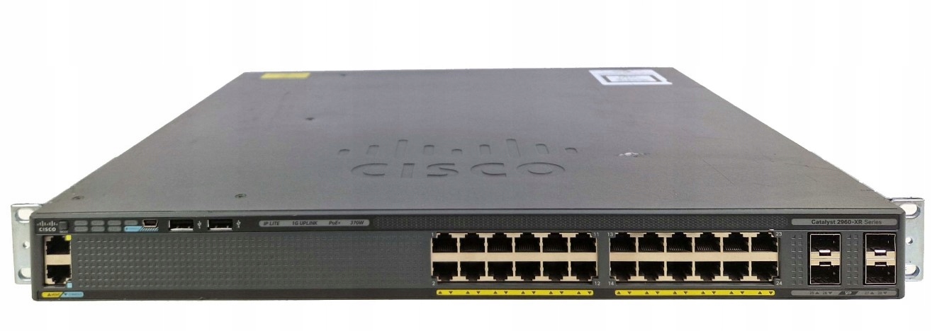 Cisco WS-C2960XR-24PS-I 24-Port Gigabit PoE Switch 4 x SFP - Sklep ...
