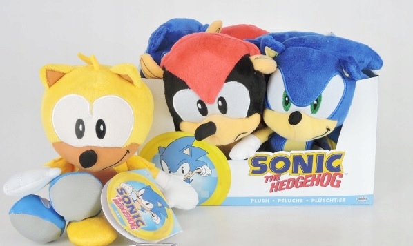 Sonic Maskotka Pluszowa Oryginalna 22cm (192995409347) • Cena, Opinie ...