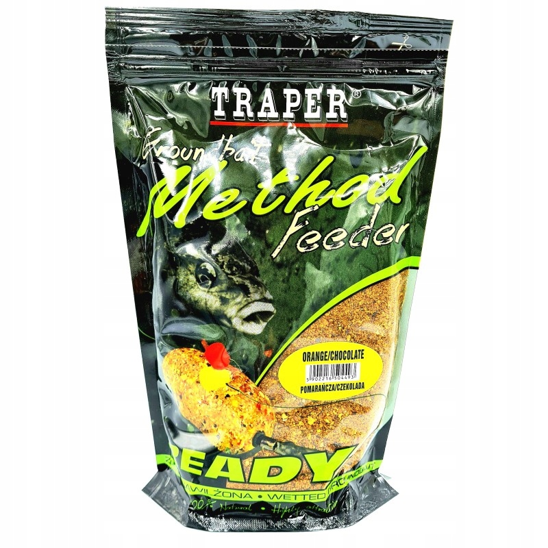 Zanęta Traper Method Feeder Ready Pomarańcza/Czeko - 5902216504493 - 12035455354 - Allegro