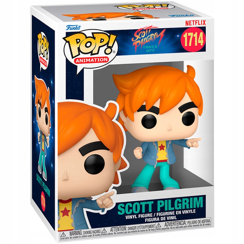 Figurka Funko POP! #1714 Scott Pilgrim | Scott Pilgrim Takes Off ...