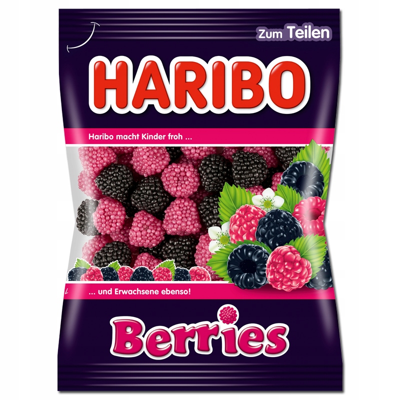 HARIBO 175G BERRIES (4001686327845) • Cena, Opinie • Żelki, galaretki ...