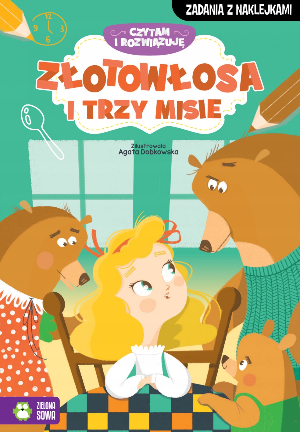 Złotowłosa i trzy misie Agata Dobkowska (13291378050) | Książka Allegro