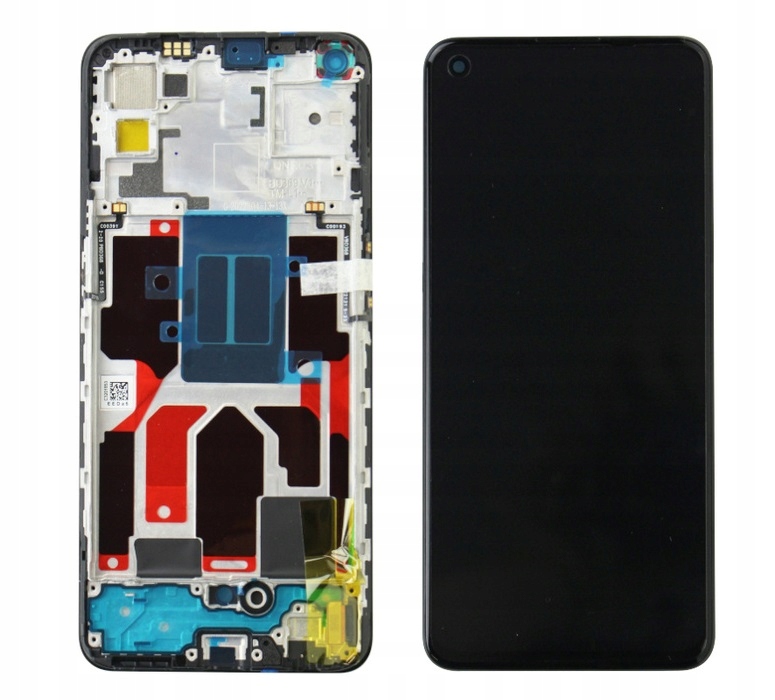 NOWY ORYGINALNY WYŚWIETLACZ RENO 5 5g CPH2145 PEGM00 PEGT00 Z RAMKĄ ...