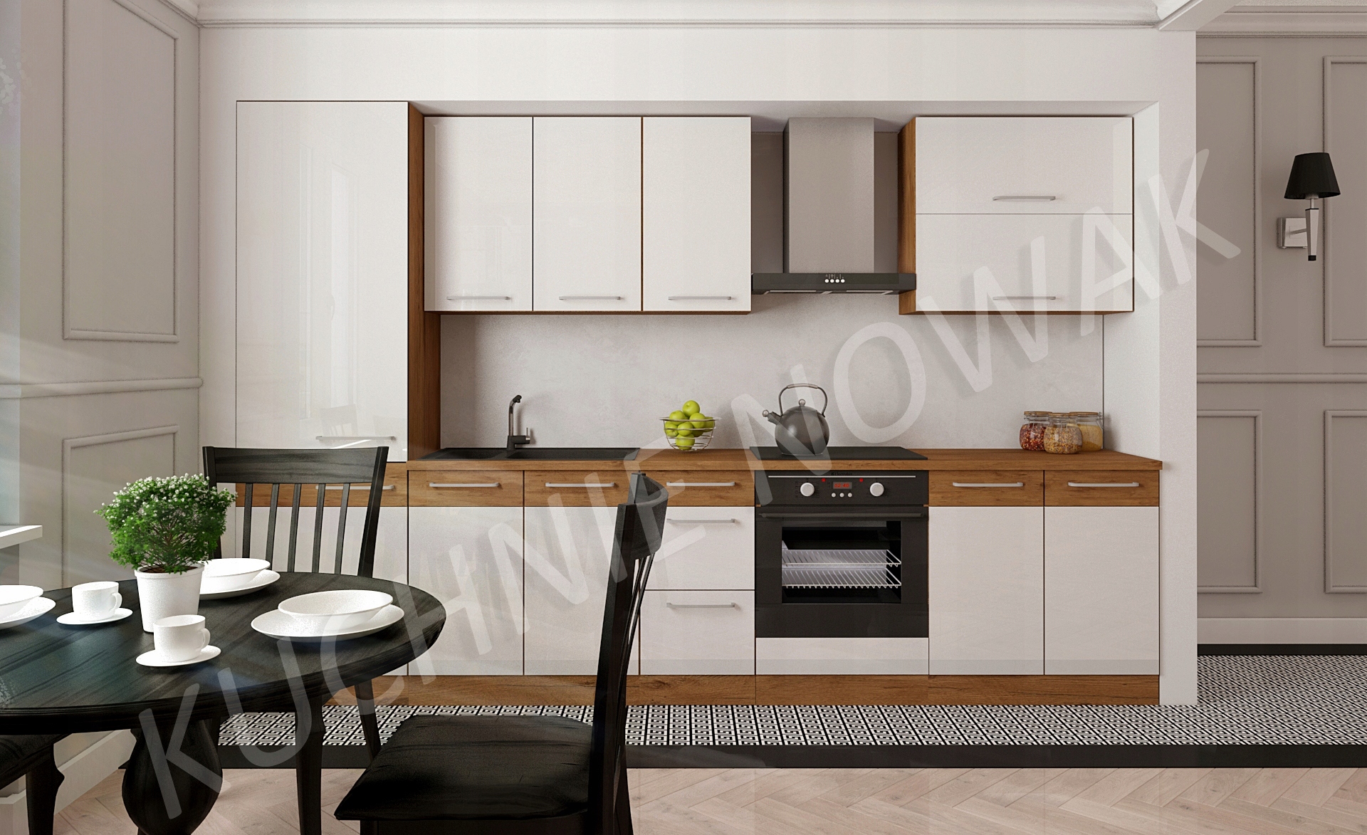 Meble kuchenne Vera 320 cm MDF • Cena, Opinie • Zestawy mebli ...