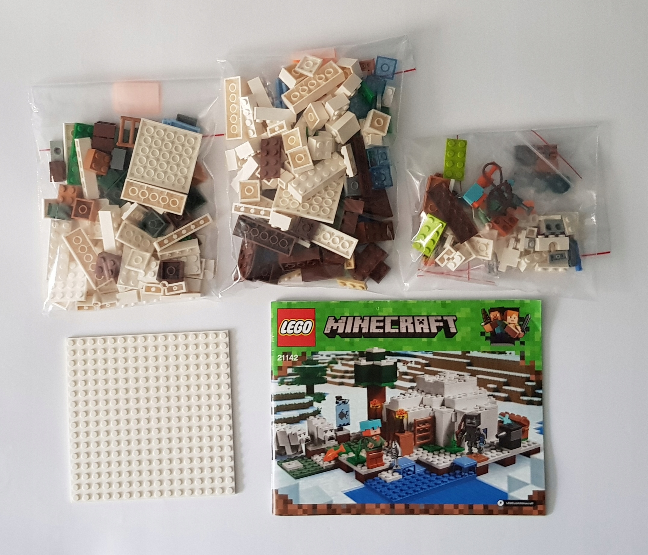 Lego Minecraft The Polar Igloo 21142 | Kraków | Kup teraz na Allegro ...