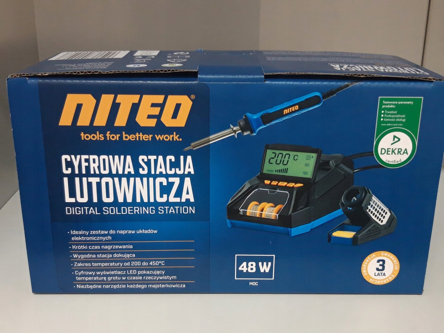 Lutownica grotowa Niteo Tools 48 W - porównaj ceny - Allegro.pl