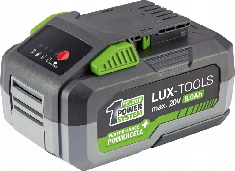 Akkumulátor Lux Tools 20 V 8 Ah za 18315.00HUF-ért - Allegro