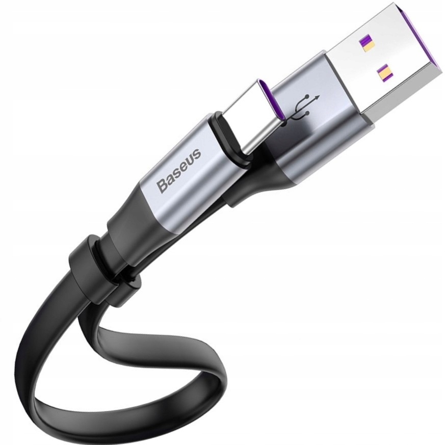 Kabel Baseus USB - USB typ C 0,23 m szary - Sklep, Opinie, Cena w Allegro