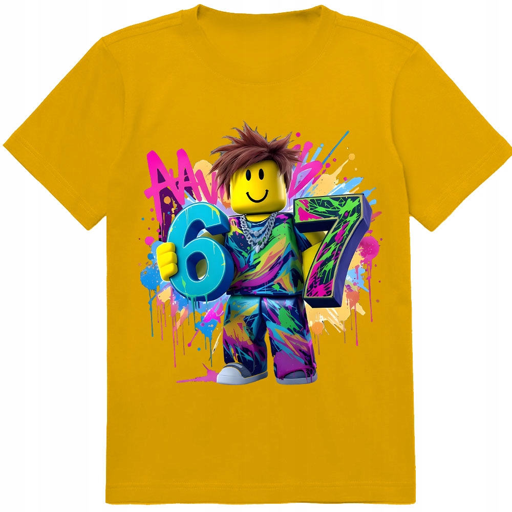 DĚTSKÉ TRIČKO 67 SIX SEVEN VIRAL ROBLOX PRO DÍTĚ DÁREK 104, • Ceny ...