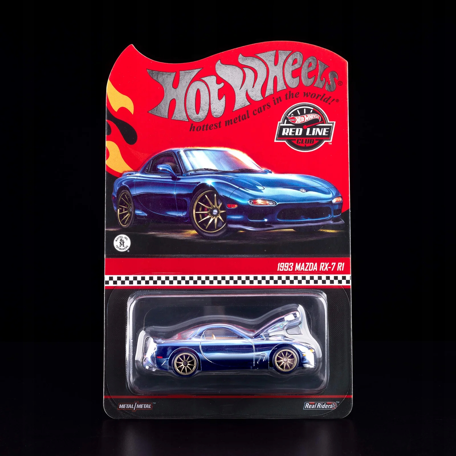 HOT WHEELS 1993 MAZDA RX-7 R1 RED LINE CLUB 2025 JCP16 MODEL NOVÝ ...
