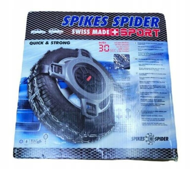 ŁAŃCUCHY SAMOCHODOWE SPIKES SPIDER ROZMIAR XS 7612062141008 za 299 ...