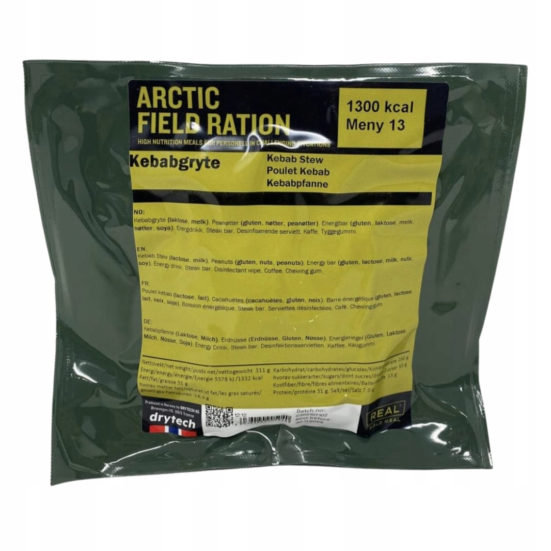 Nórska arktická potravinová dávka – Arctic Field Ration (menu 1-24) za ...