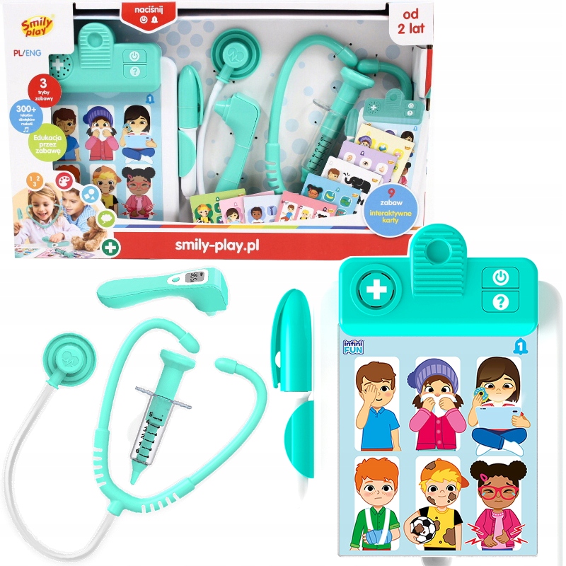 INTERAKTIVNÍ ZDRAVOTNICKÉ STŘEDISKO tablet SADA LÉKAŘ za 198 Kč - Allegro