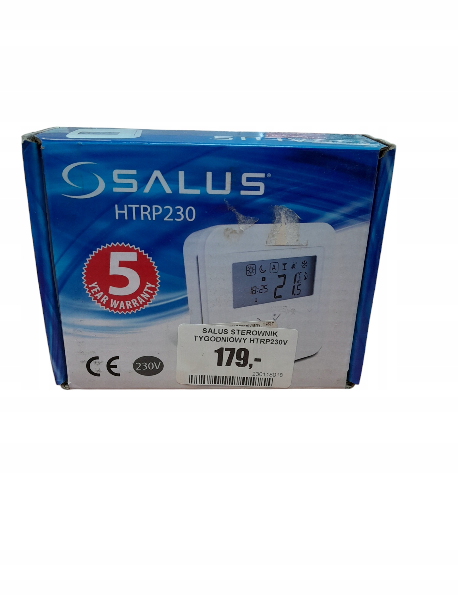 SALUS REGULATOR TEMPERATURY HTRP230 [220919009] - porównaj ceny ...