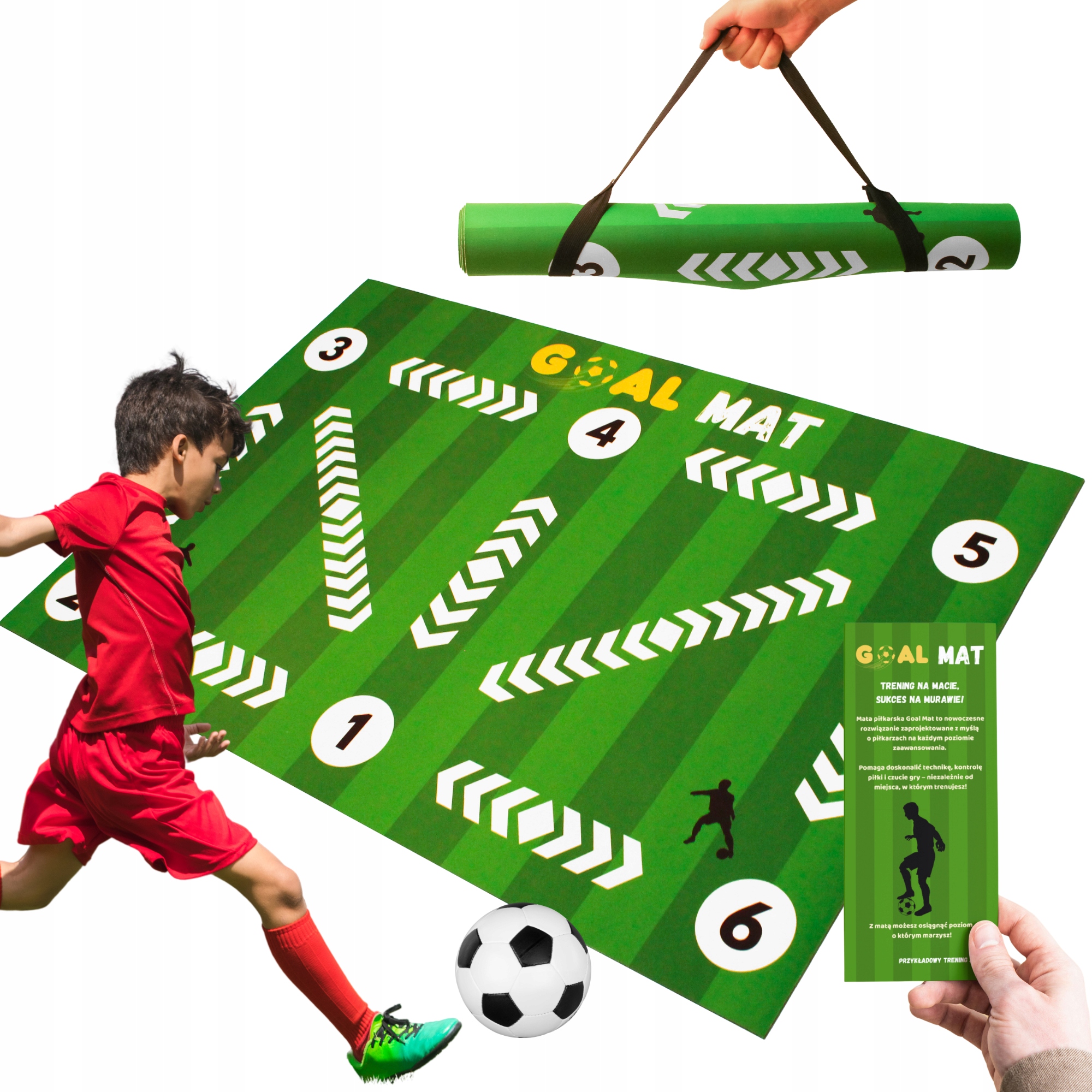 GOAL MAT Mata do Treningu Piłkarskiego TRENINGOWA Trening Piłkarska ...